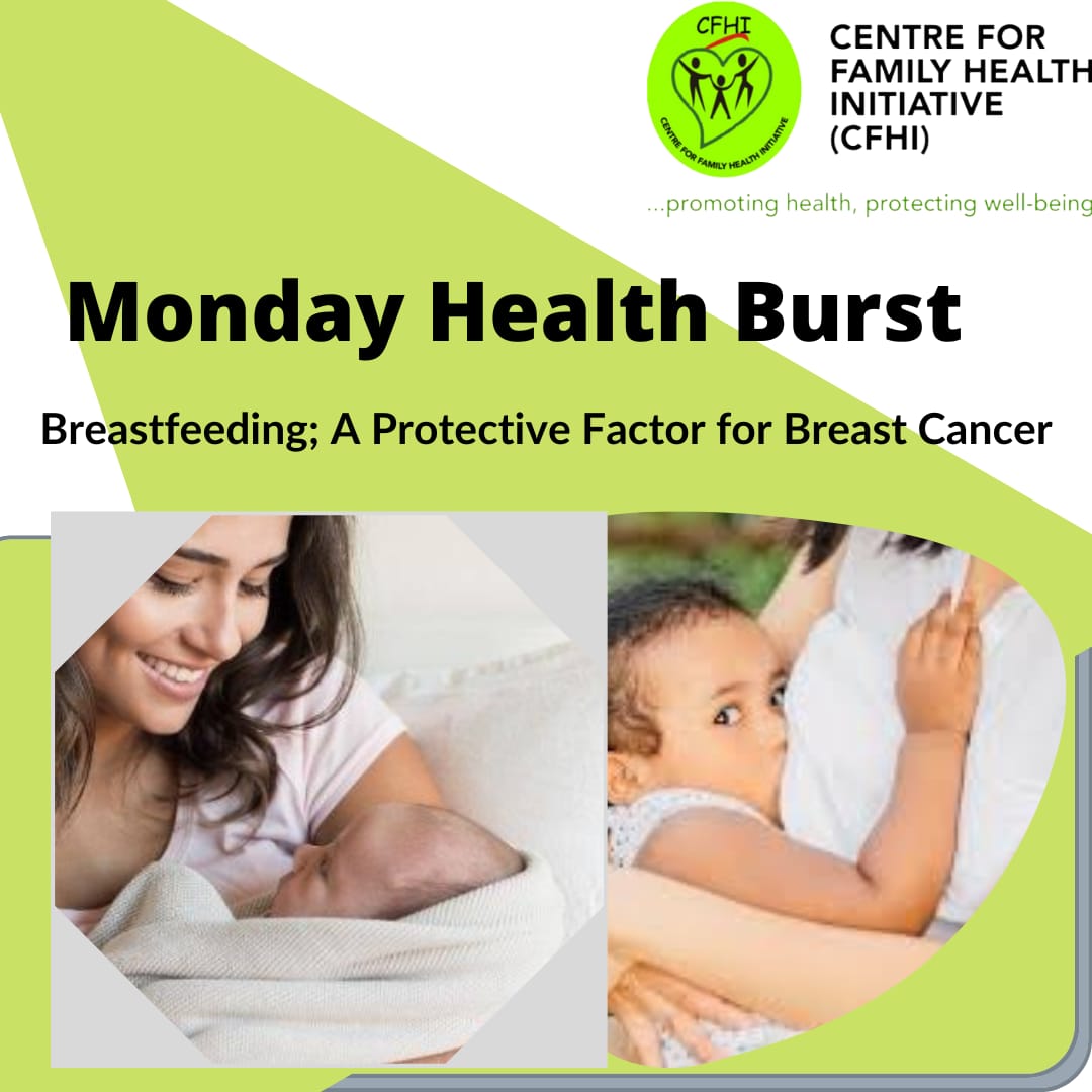 MONDAY HEALTH BURST ON BREASTFEEDING:A PROTECTIVE FACTOR FOR BREAST ...