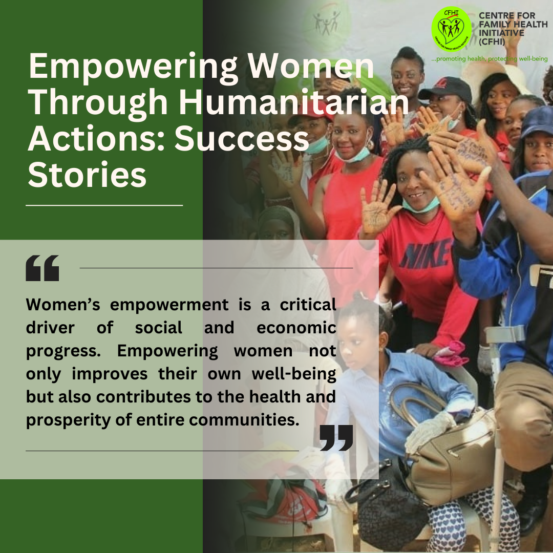 SPEAK WEDNESDAY ON EMPOWERING WOMEN THROUGH HUMANITARIAN ACTIONS ...