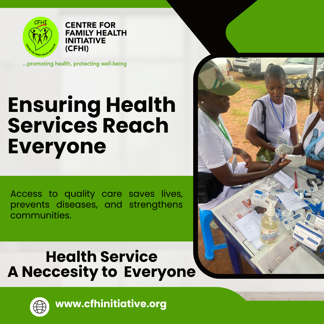 Ensuring Health Services Reach Everyone – Centre for Family Health ...