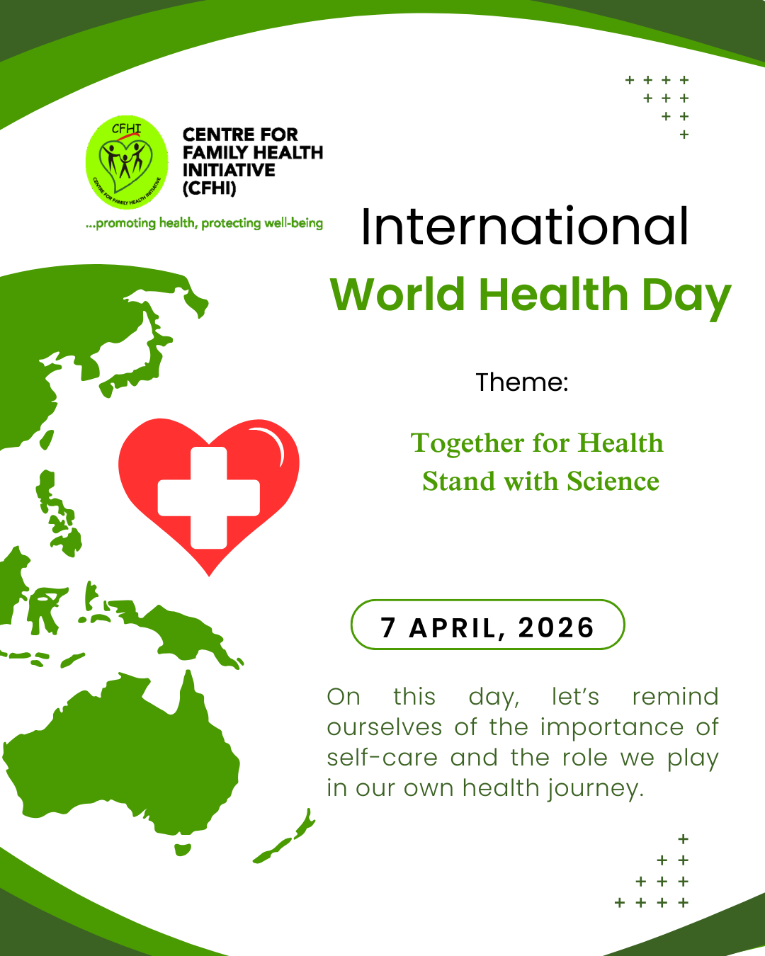 World Health Day 2026 Theme: Together for Health Standing with Science ...